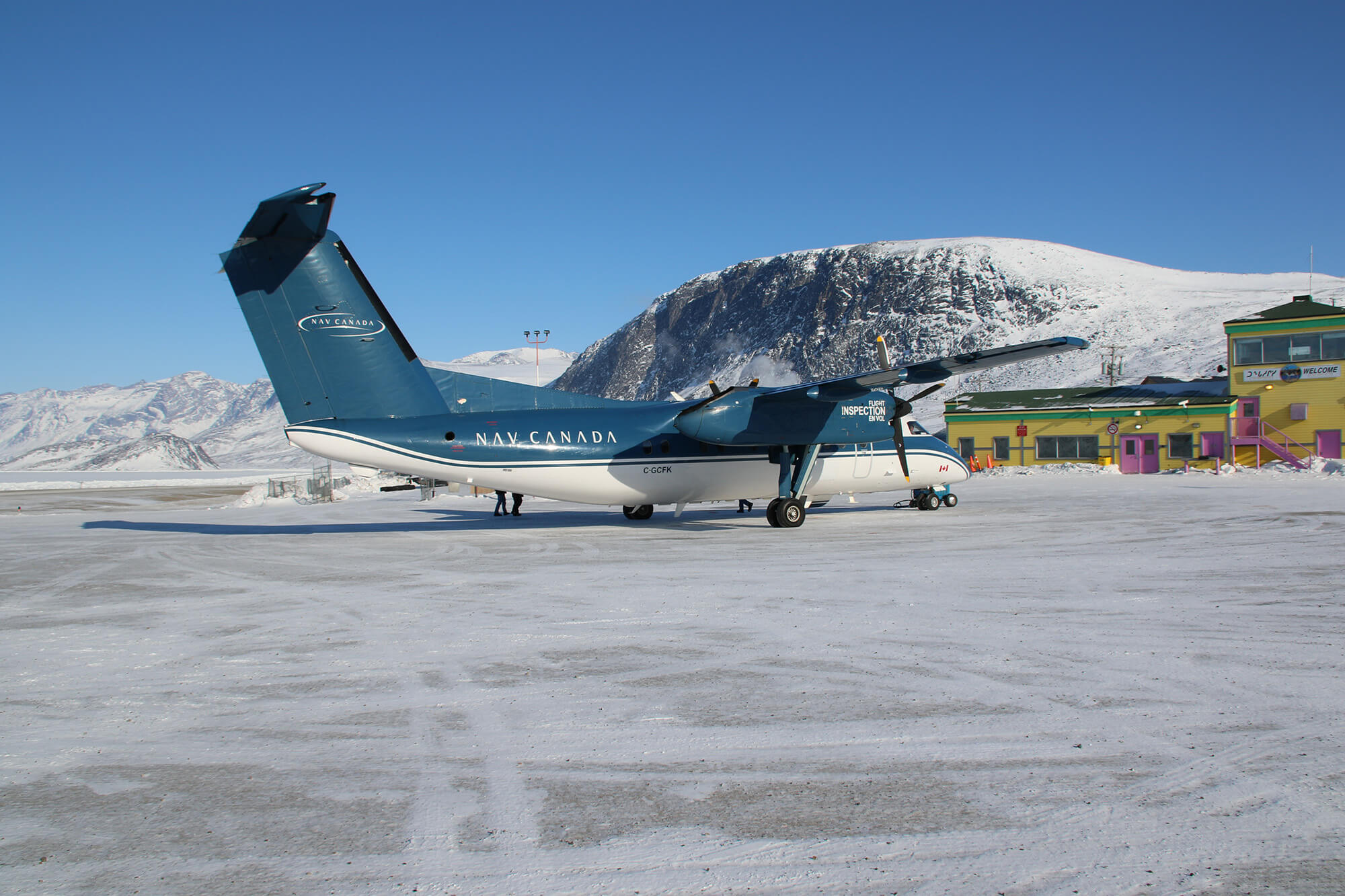 NAV CANADA Onboard the NAV CANADA Dash 8 for its final flight inspection